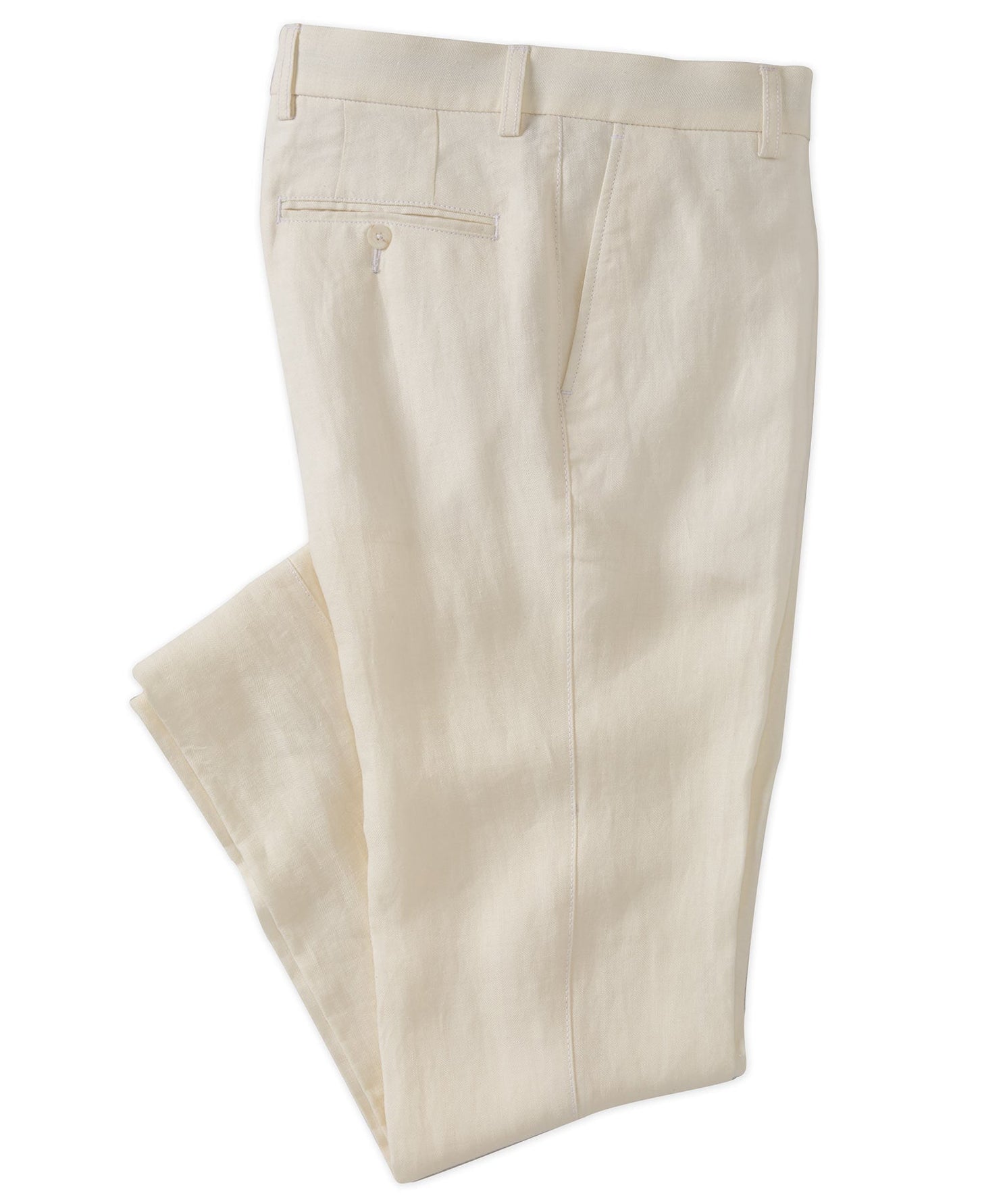 Délavé Linen Herringbone Pants in Choice of Colors (Mansfield Relaxed